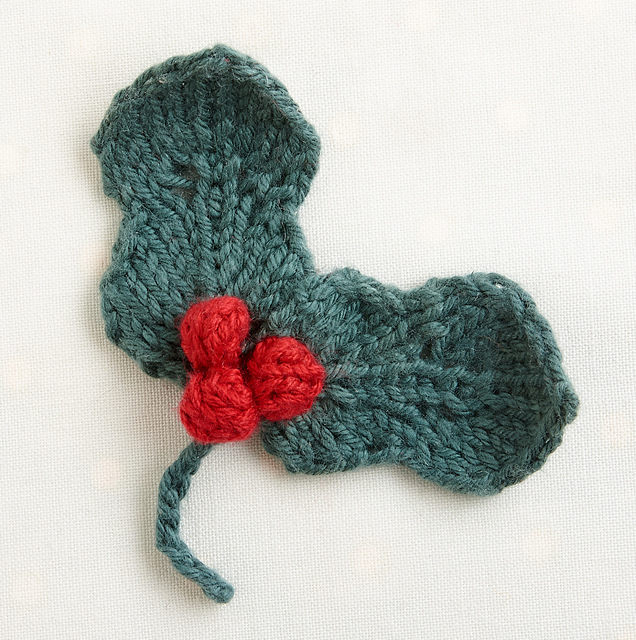 Ravelry: Knitted Holly pattern by Julie Williams
