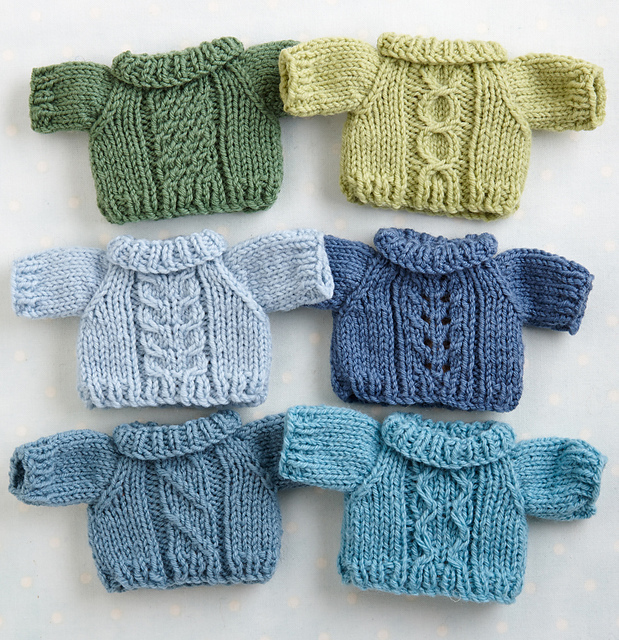 Ravelry: Small panelled sweater pattern by Julie Williams