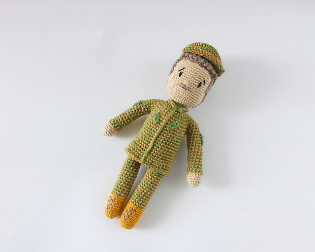 Ravelry: Jack the crochet colonel soldier pattern by bunnymoonHU