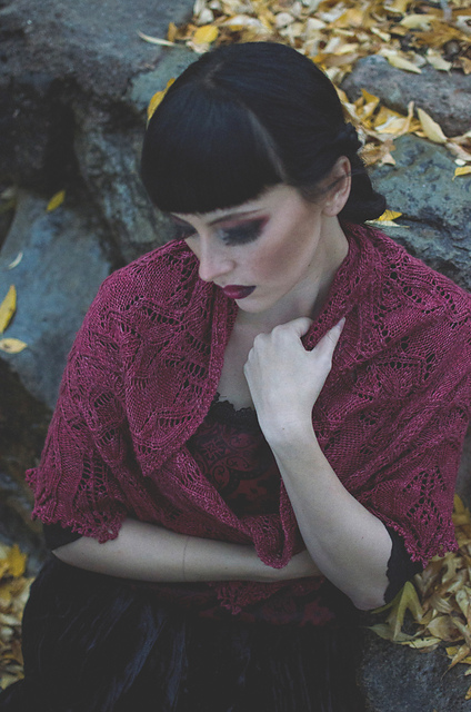 Ravelry: The Mad Queen Shawl pattern by Anne Podlesak
