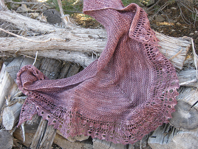Ravelry: The Lizzie Shawl pattern by Anne Podlesak