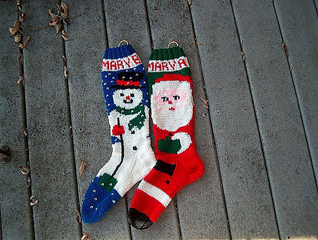 Ravelry: burgher's Mary Maxim Christmas Stockings