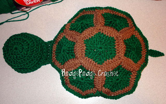 Ravelry: Infant Turtle Shell Photo Prop pattern by Tanya Naser