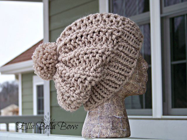 Ravelry: Selina Mistake Rib Hat pattern by Jennifer Wallace
