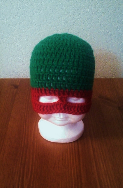 Ravelry: Ninja Turtle Beanies pattern by The Copper Stitch