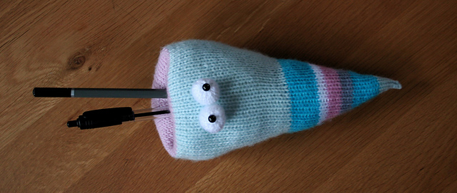 Ravelry: butterflylove1's Stripy Desk Worm