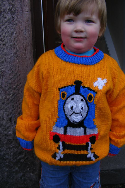 Ravelry: Thomas the Tank Engine Sweater pattern by Alan Dart and Tina ...