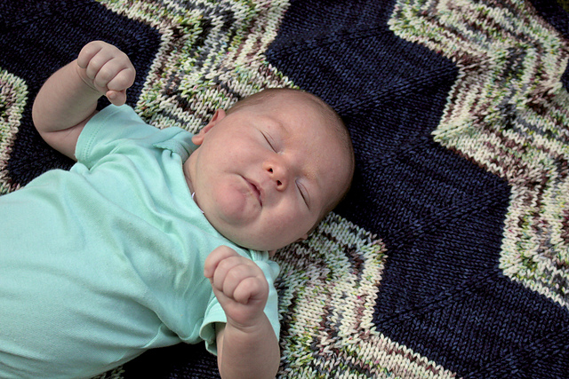 Ravelry: Simple Cheveron pattern by b.Woolens