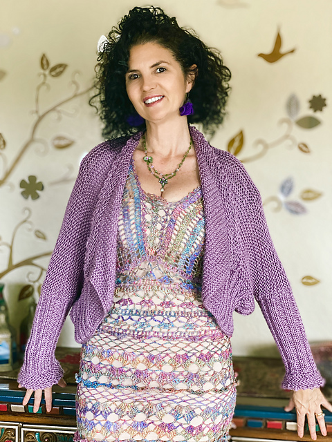 Ravelry: Luar light cardigan pattern by Adriana R Baiocco