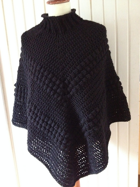 Ravelry: Henning Poncho pattern by Charlotte Gundersen