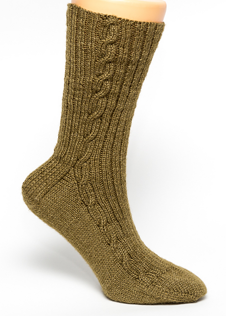 Ravelry: Link Cable Rib Socks pattern by Jean Murdoch