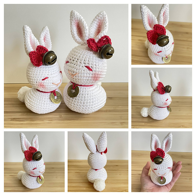 Ravelry: Lunar Zodiac Rabbit pattern by cutestuffbylumy