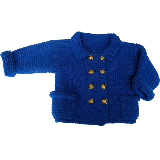 Ravelry: Pea Coat #927 pattern by Melissa Matthay