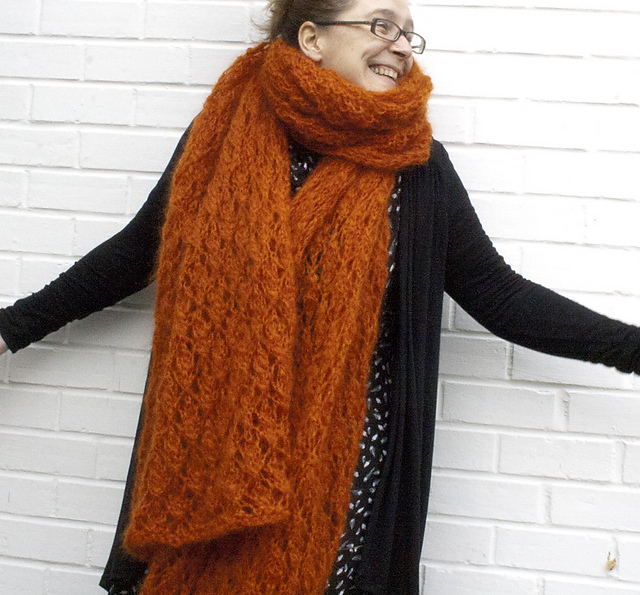 Ravelry: bynight's Sunset scarf