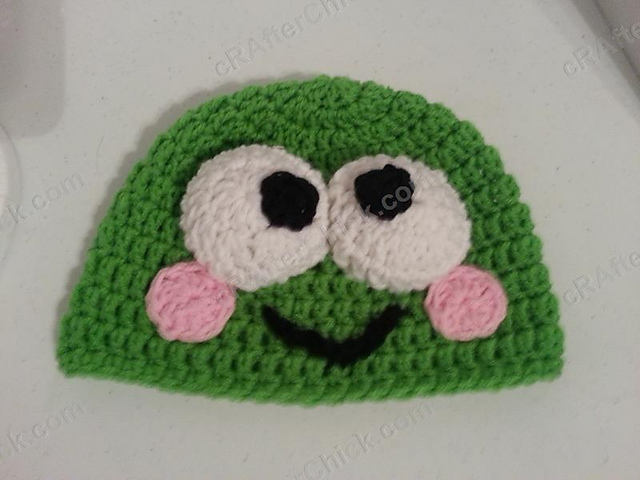 Ravelry: Keroppi the Frog Beanie pattern by Niki Wyre