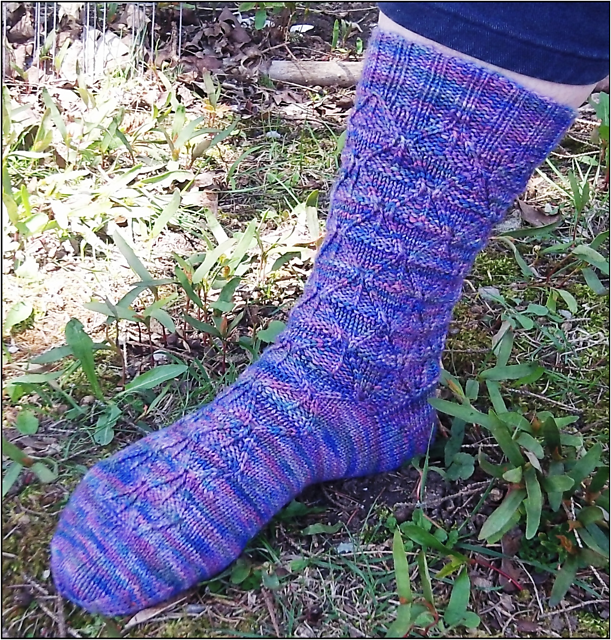 Ravelry: Pine Cone Sock #173 pattern by Deb Gemmell