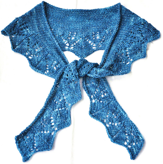 Ravelry: The Crescent Scarf #091 pattern by Deb Gemmell