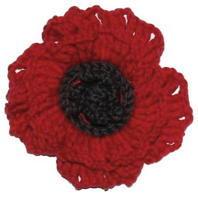 Ravelry: Remembrance Poppy pattern by Katy Flynn