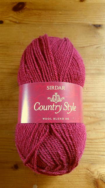 Ravelry: Sirdar Country Style DK (40/30/30 blend)