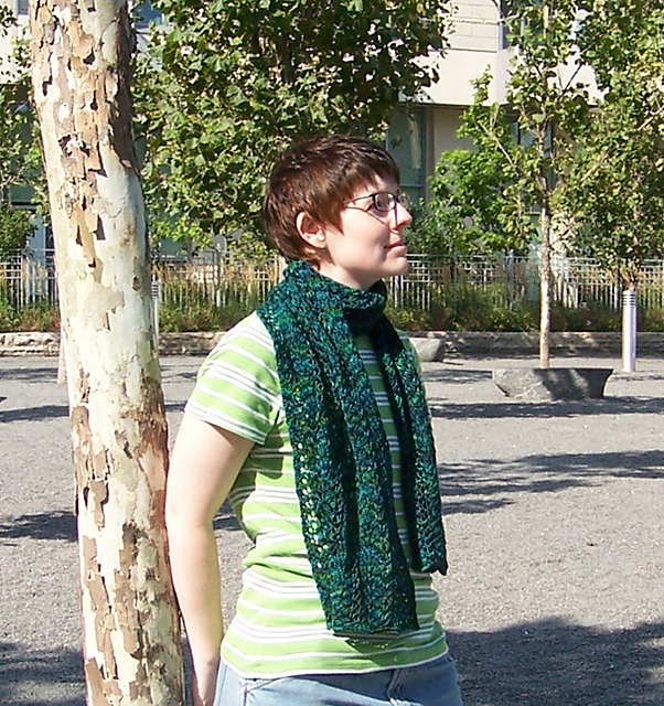 Ravelry: rebekafish's Strangling Seaweed Lace Scarf