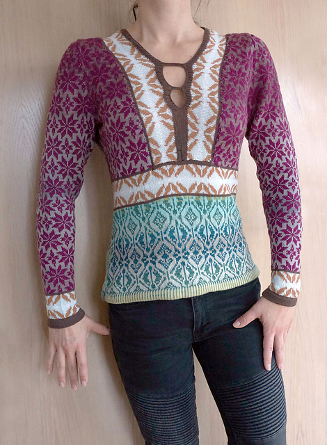 Ravelry: Pullover Mystique pattern by Diana Christine