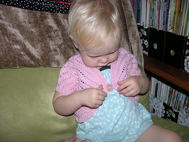 Ravelry: Eyelet Lace Bolero Cardigans pattern by Sirdar