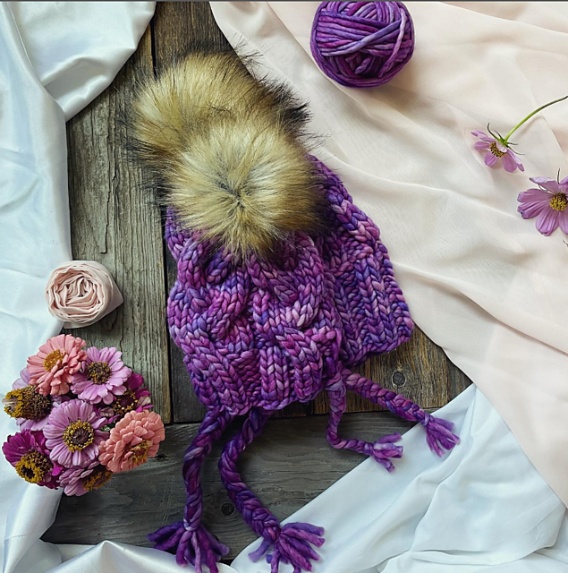 Ravelry: Monster Cables Bonnet pattern by Cali Taylor @the.cali.co