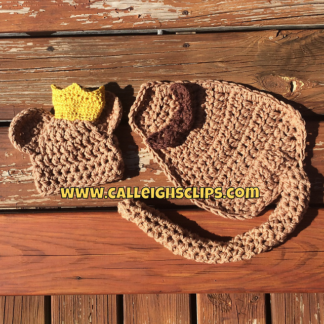 Ravelry: King of The Jungle - Lion Cuddle Cape Set pattern by Elisabeth ...