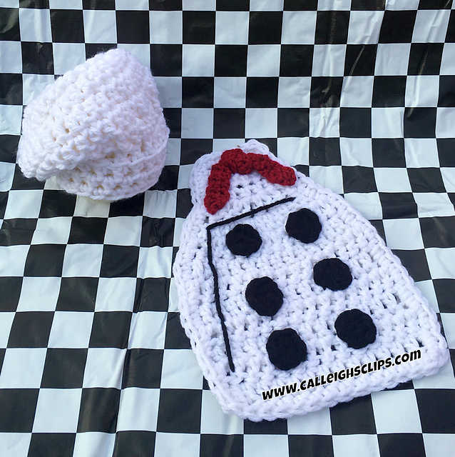 Ravelry: Chef Cuddle Cape Set pattern by Elisabeth Spivey