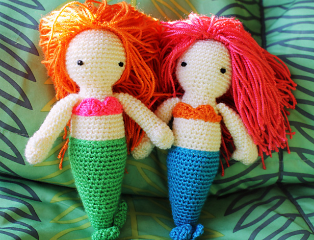 Ravelry: Camila amigurumi mermaid pattern by Camila Larsen