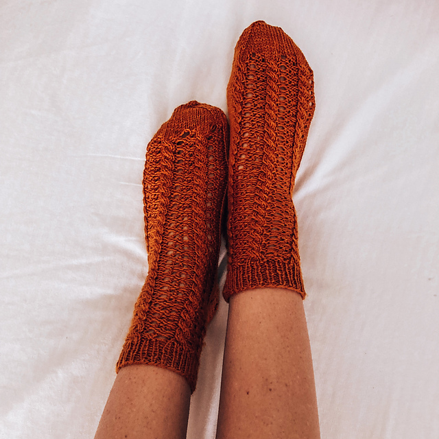 Ravelry: Twist me socks pattern by Camilla Skov Thomsen