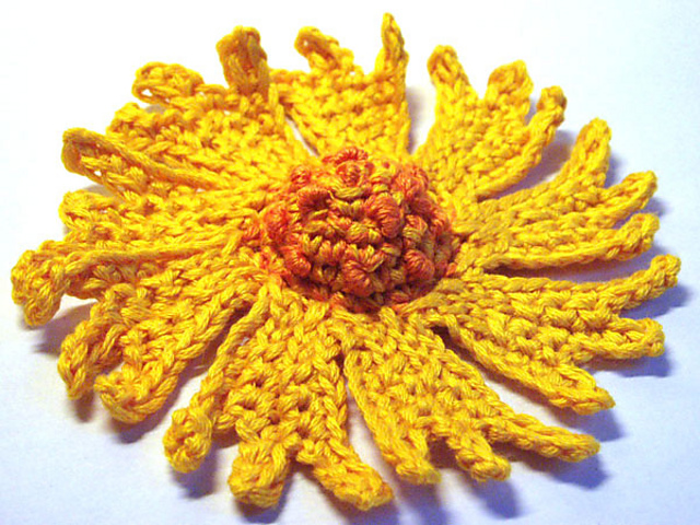 Ravelry: Coreopsis Flower #47 pattern by Camelia Shanahan