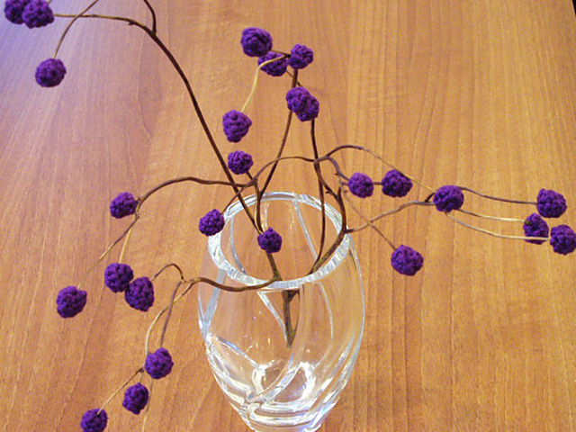 Ravelry: Japanese Beautyberry pattern by Camelia Shanahan