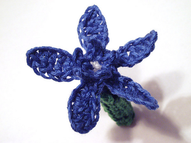 Ravelry: Spring Gentian Flower pattern by Camelia Shanahan