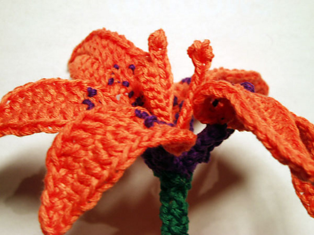 Ravelry: Philadelphia Lily Flower pattern by Camelia Shanahan