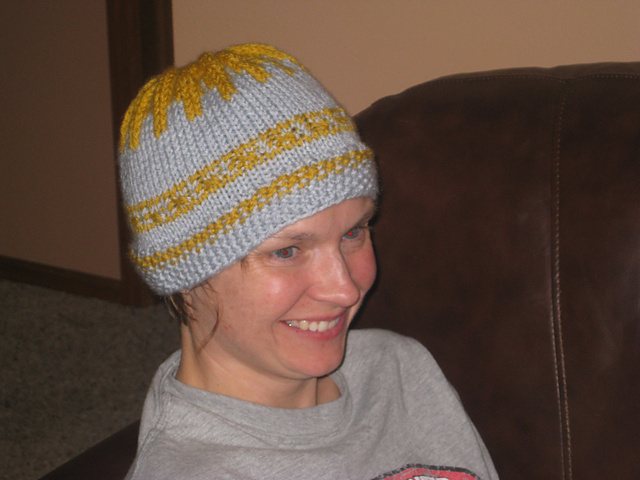Ravelry: Daybreak Hat pattern by Heidi Rosin