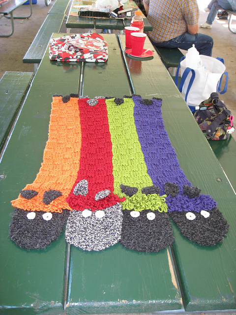 Ravelry: Crayon Sheep Shawl pattern by Heidi Rosin