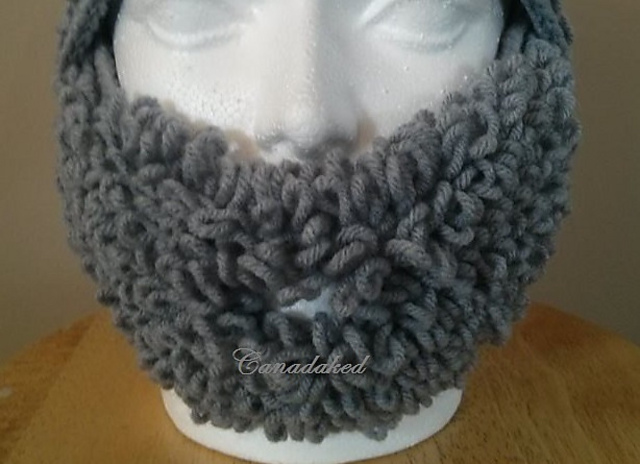 Ravelry: Double Loop Crochet Beard pattern by Kirsten DeSchover