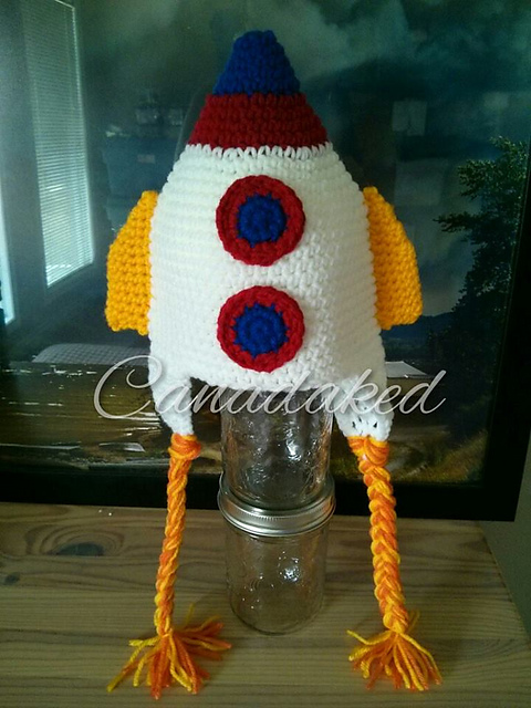 Ravelry: Rocketship Hat pattern by Kirsten DeSchover