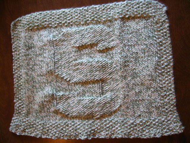 Ravelry: MSU Block S Dishcloth pattern by Emily Sue