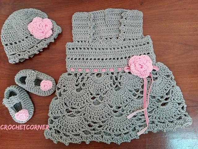 Ravelry: Wavy Frock pattern by Samrah Riaz