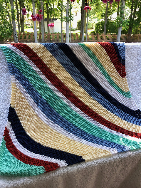 Ravelry: candyloucreations' Teddy's Crosswise Blanket