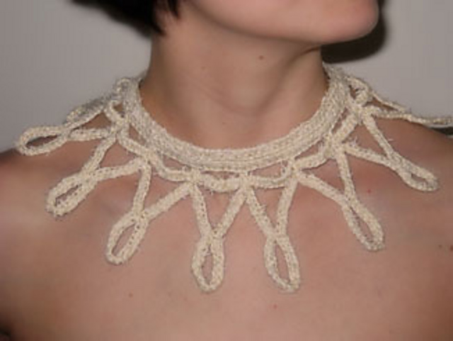 Ravelry: CrossLoop Necklace pattern by Christy Lutz