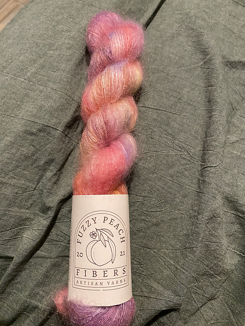 Ravelry: Fuzzy Peach Fibers Feather