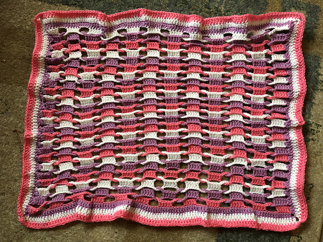 Ravelry: Weaved Blocks pattern by KooAlli's Designs