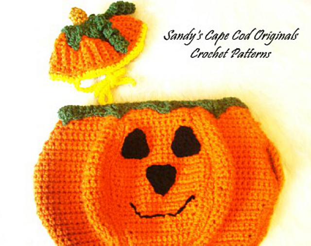Ravelry: 474 Baby Pumpkin Costume pattern by Sandy Powers