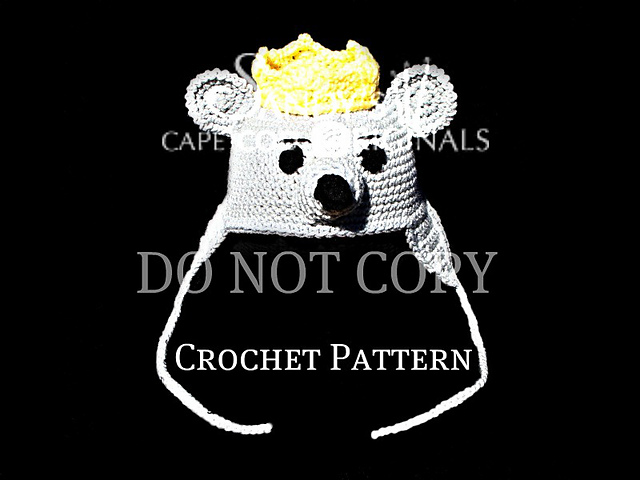 Ravelry: 555 Mouse King Hat pattern by Sandy Powers