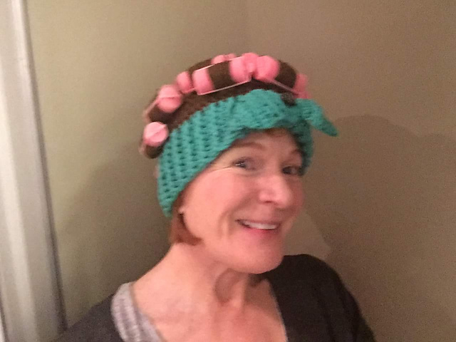Ravelry: Curler Cap pattern by Fran Hartman