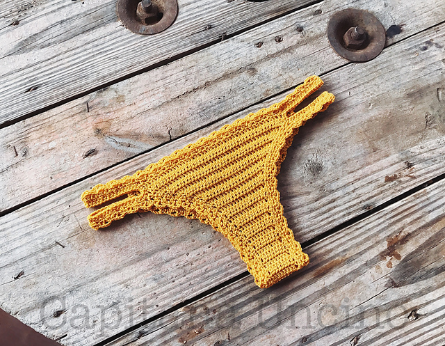 Ravelry: Marina Bikini Brazilian Bottom pattern by Elina Vaananen