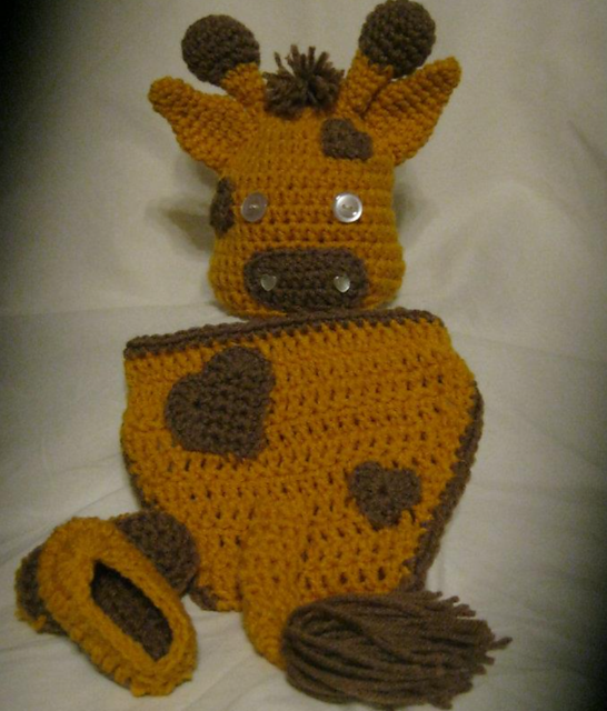 Ravelry: Giraffe Hat pattern pattern by Pamela Katleba-Jenkins
